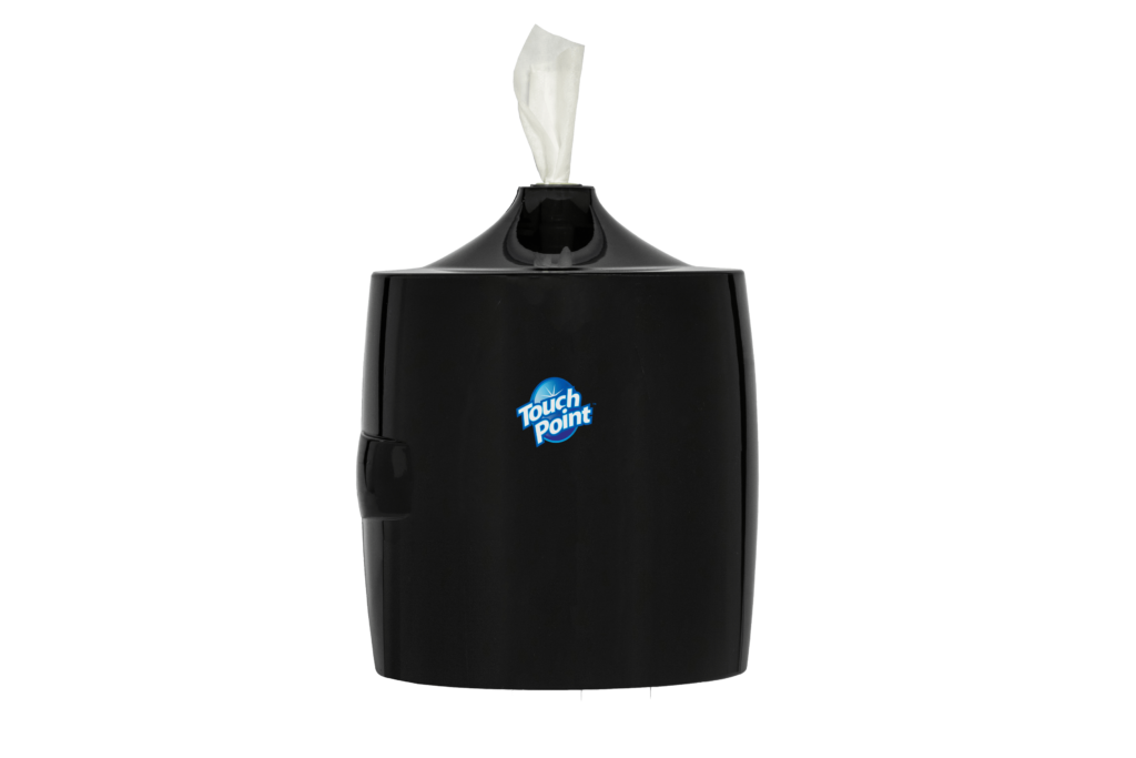 Wall Mount Wipes Dispenser (Black) - TouchPoint™