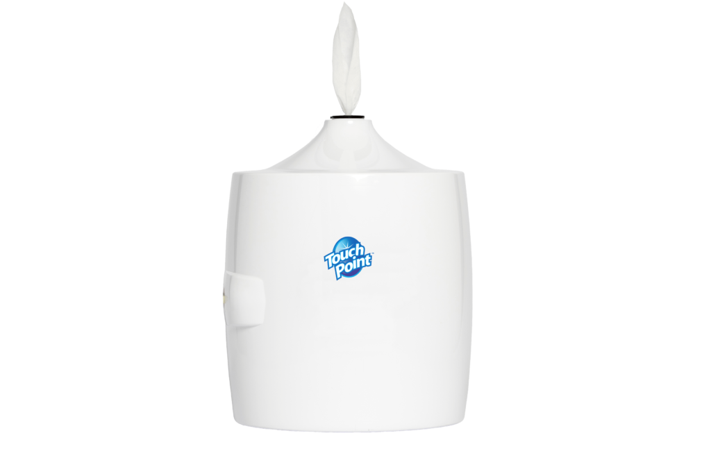 Wall Mount Wipes Dispenser (White) - TouchPoint™
