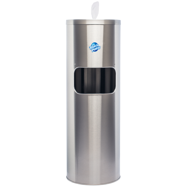 Stainless Steel Wipes Floor Stand - TouchPoint™